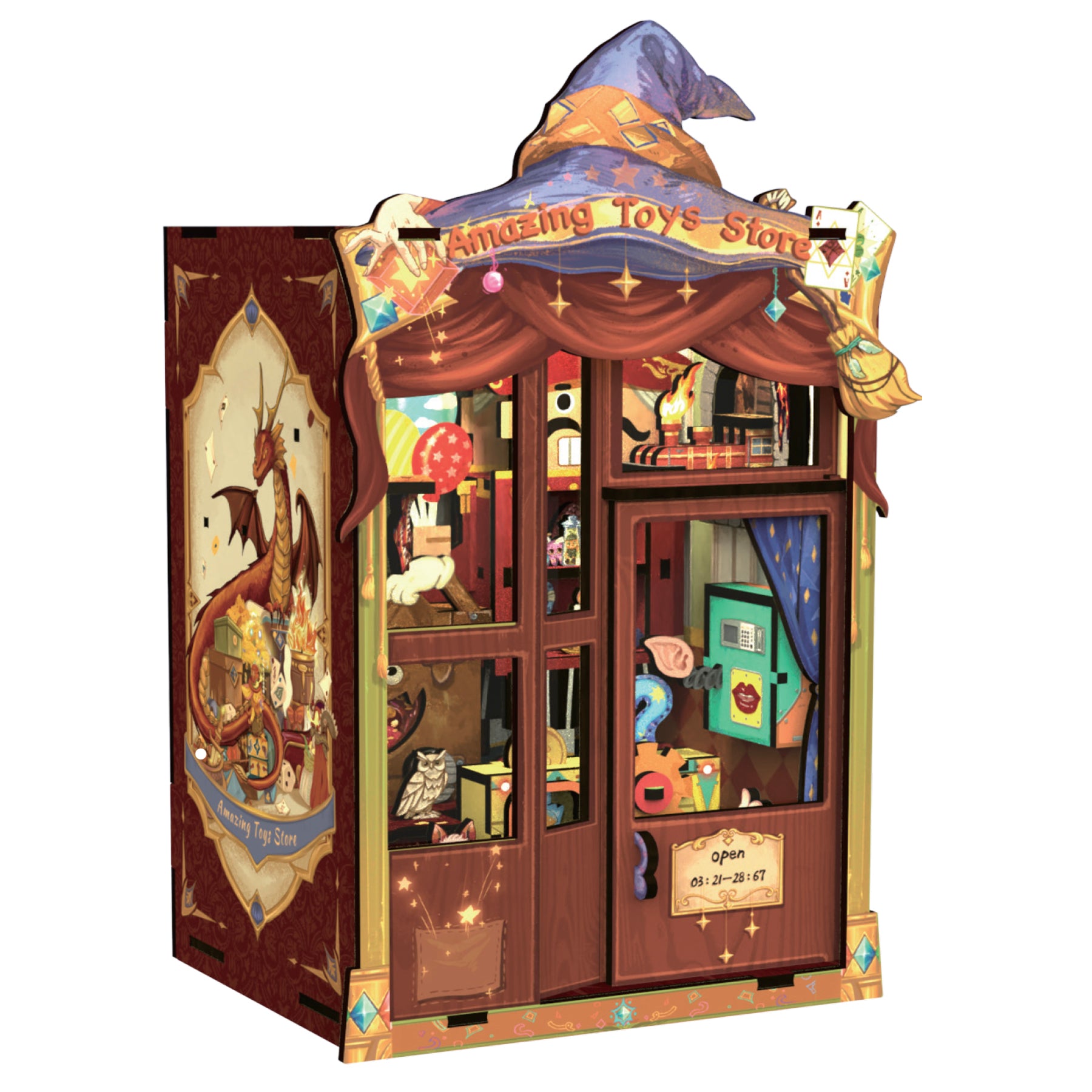 MINI-décor de bibliothèque - MAGASIN DE JOUET – JaCaRou Puzzles