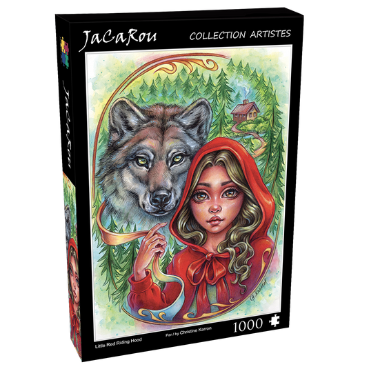 Puzzle - LITTLE RED RIDING HOOD – JaCaRou Puzzles