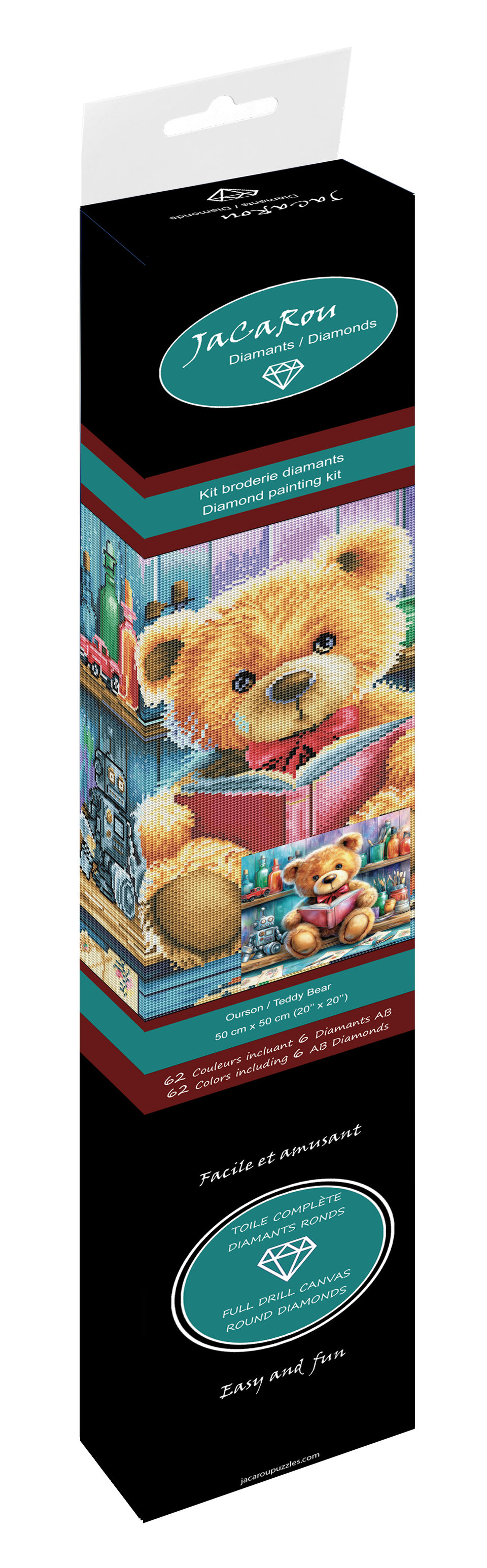 Diamond Painting - TEDDY BEAR – JaCaRou Puzzles